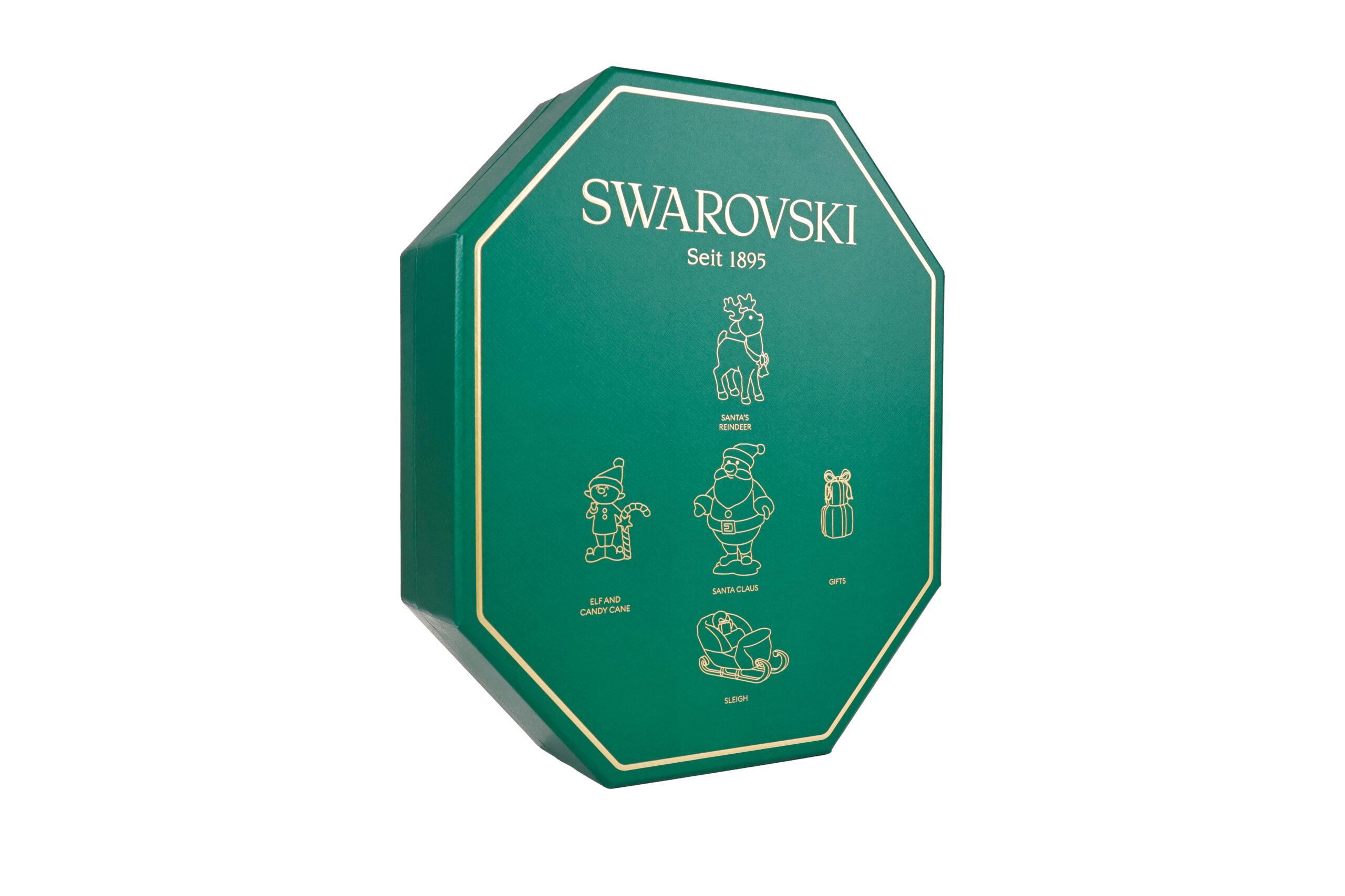 Classic Christmas Eight-Sided Rigid Boxes Wholesale | IJEN